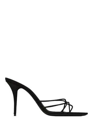Saint Laurent Cleo High-heeled Sandals - Black