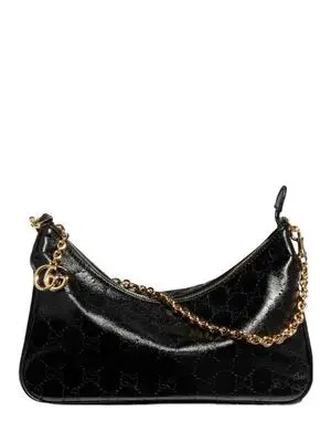 Gucci Lady Lunetta Chain Small Shoulder Bag - Black