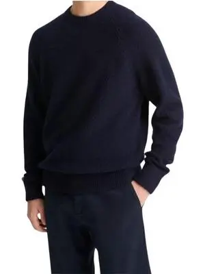 Vince Raglan-sleeve Sweater - Black