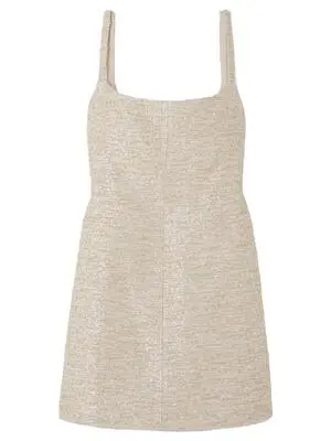 EMILIA WICKSTEAD Metallic A-line Dress - No