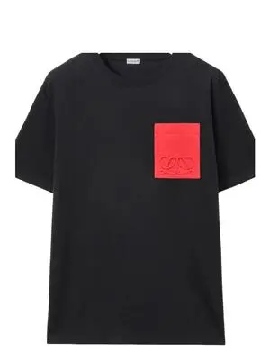 Loewe Relaxed Fit T-shirt In Cotton - Black