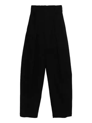 UMA WANG Belt Loop Casual Pants - Black