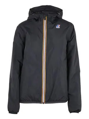 K-WAY Le Vrai 4.0 Claude Warm Hooded Jacket - Black