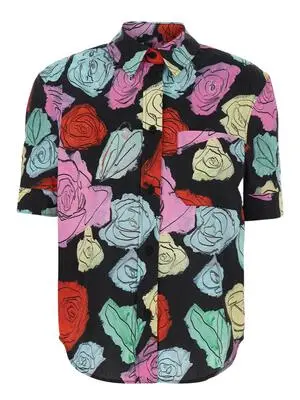 MARNI Marni All Over Rose Printed Shirt