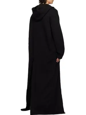 Rick Owens Hollywood Dragging Hooded Gimp Hoodie - Black