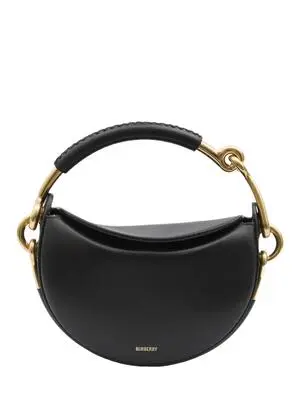 Burberry Logo Printed Tote Bag - Black