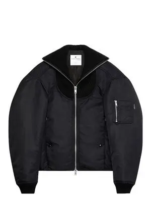 COURREGES Cocoon Bomber Jacket - Black