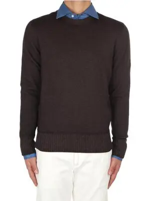 DRUMOHR Drumohr Long-Sleeved Sweater Black
