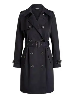 RALPH LAUREN Ralph Lauren Double-Breasted Belted Trench Coat