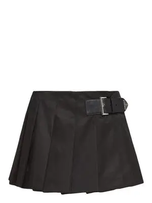 PRADA Prada Pleated Re-Nylon Mini Skirt