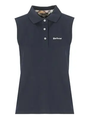 Barbour Bowford Sleeveless Polo Shirt - Blue