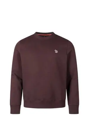 Paul Smith Zebra Logo Sweatshirt - Deep Red
