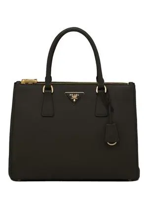 Prada Galleria Saffiano Leather Handbag - Black