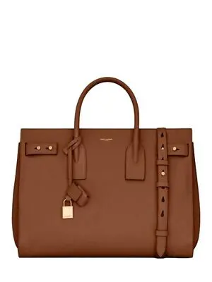 Saint Laurent Sac De Jour Supple Medium Tote Bag - Brown