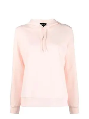 A.P.C. A.P.C. Embroidered Drawstring Hoodie