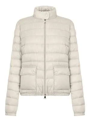 Moncler Short Down Jacket - Beige