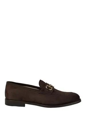 BRUNELLO CUCINELLI Brunello Cucinelli Gold-Tone Hardware Loafers
