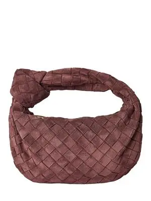 Bottega Veneta Woven Shoulder Bag - Red