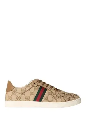 Gucci Gg Canvas Runner Sneakers - No