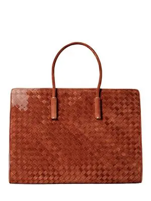 Bottega Veneta Barbara Tote - Red