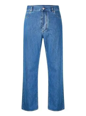 Bottega Veneta Vintage Washed Flared Jeans - Blue