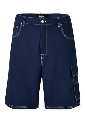 FENDI Fendi Stitch Cargo Shorts