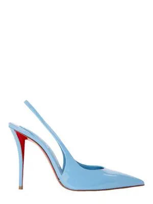 CHRISTIAN LOUBOUTIN Christian Louboutin Chr Miss Z Slingbacks Blue