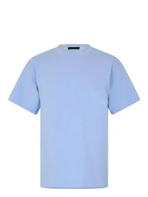 Prada Knit Polo Shirt Blue