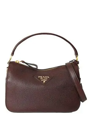 Prada Leather Handbag - Red
