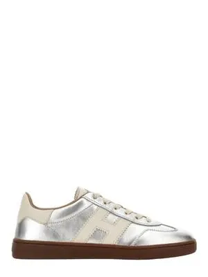 Hogan Hogan Metallic Effect Sneakers Silver