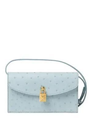 Loro Piana Loro Piana Extra Pochette Shoulder Bag Gray
