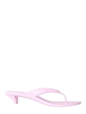 Gucci Gucci Thong Kitten Heel Slipper Pink