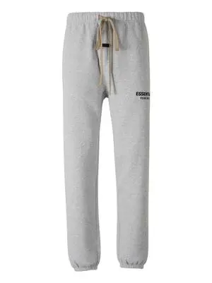 Fear Of God Logo-printed Tie-dye Track Pants Gray
