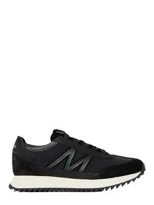 Moncler Moncler Retro Lace Up Sneakers Black