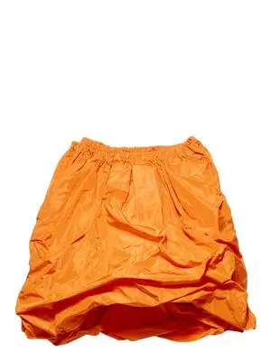 Prada Technical Taffeta Skirt - Orange