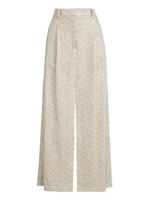 BRUNELLO CUCINELLI Brunello Cucinelli Chevron Maxi Skirt