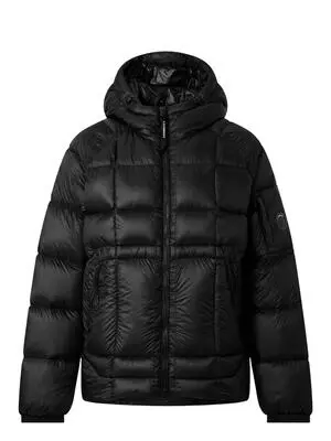 C.P. COMPANY Quilted Down Puffer Jacket - Black
