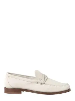 BRUNELLO CUCINELLI Brunello Cucinelli Suede Detail Loafers