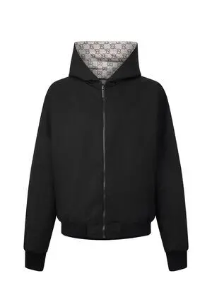 GUCCI Gucci Retro Zip Up Hooded Jacket