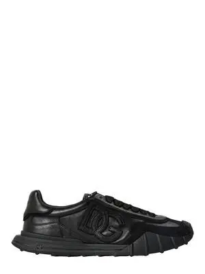 Dolce & Gabbana Dolce & Gabbana Paneled Low-Top Sneakers Black