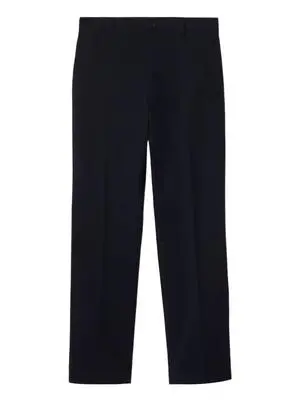 Burberry Cotton Twill Chinos - Navy
