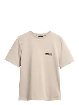 Barbour Logo T-shirt - Nutmeg