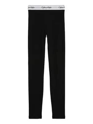 CALVIN KLEIN Vertical Ribbed Stretch Leggings