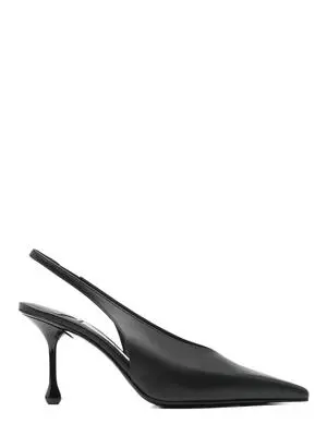 JIMMY CHOO Isa Pointed Toe Slingback Pumps - Black