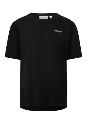 Off-White Pure Crew-neck Short-sleeve T-shirt - Black