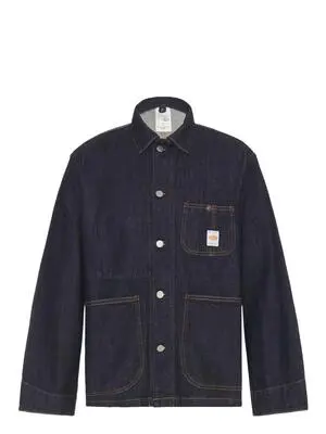 NUDIE JEANS Nudie Jeans Co. Long-Sleeved Collared Denim Jacket
