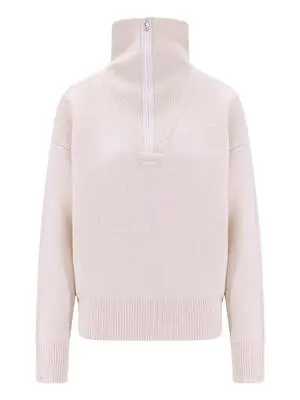 Coperni Logo Patch Half-zip Jumper - Pink