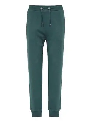 Balmain Logo Patch Drawstring Track Pants - Blue