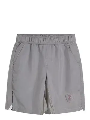 Brunello Cucinelli Logo Patch Bermuda Shorts - Gray