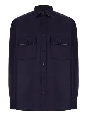 Brioni Long-sleeved Shirt - Black
